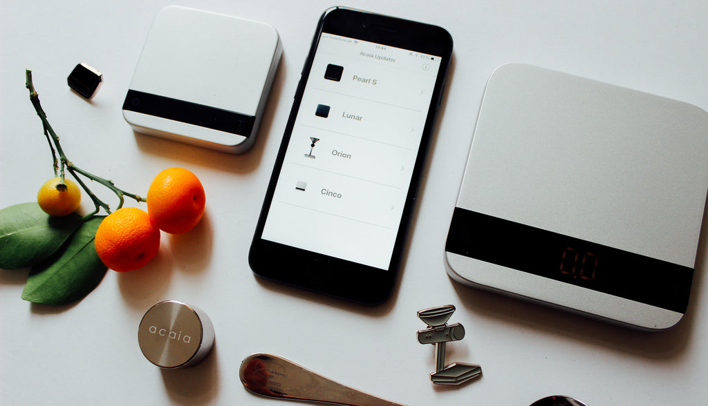New: Acaia Updater App – acaia