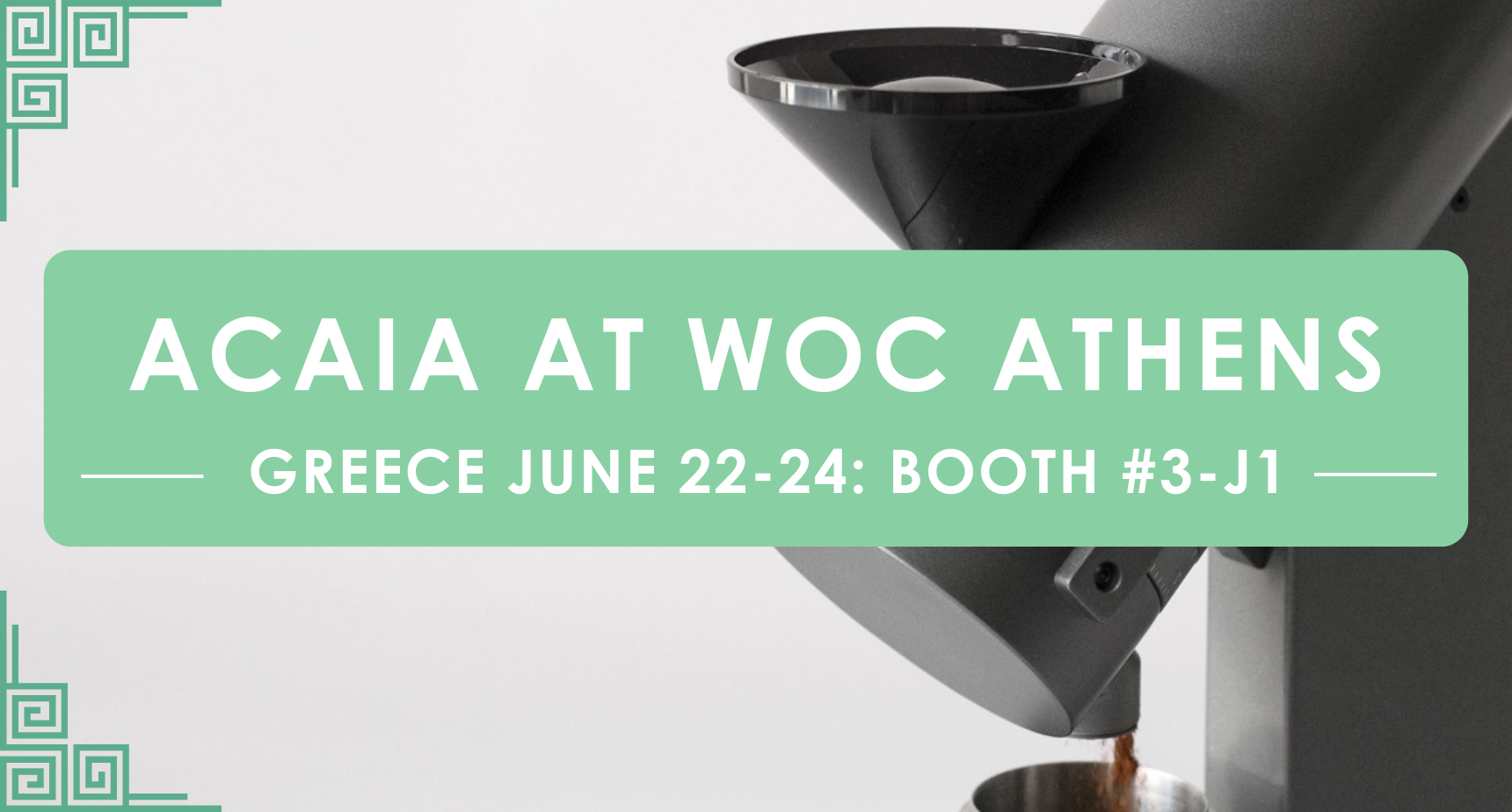World of Coffee Athens Preview – acaia