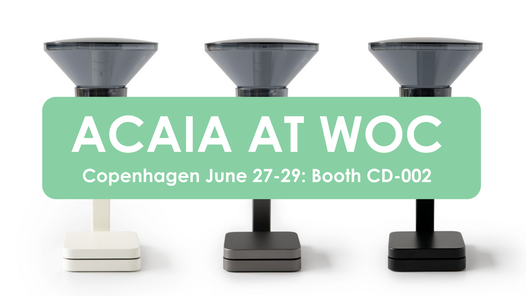 ACAIA AT WORLD OF COFFEE COPENHAGEN – acaia